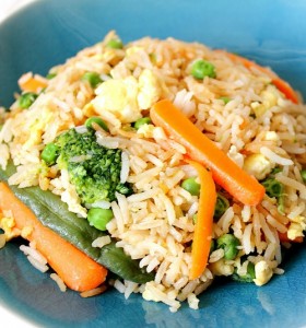 Easy Vegetable Fried Rice Recipe - STL Cooks